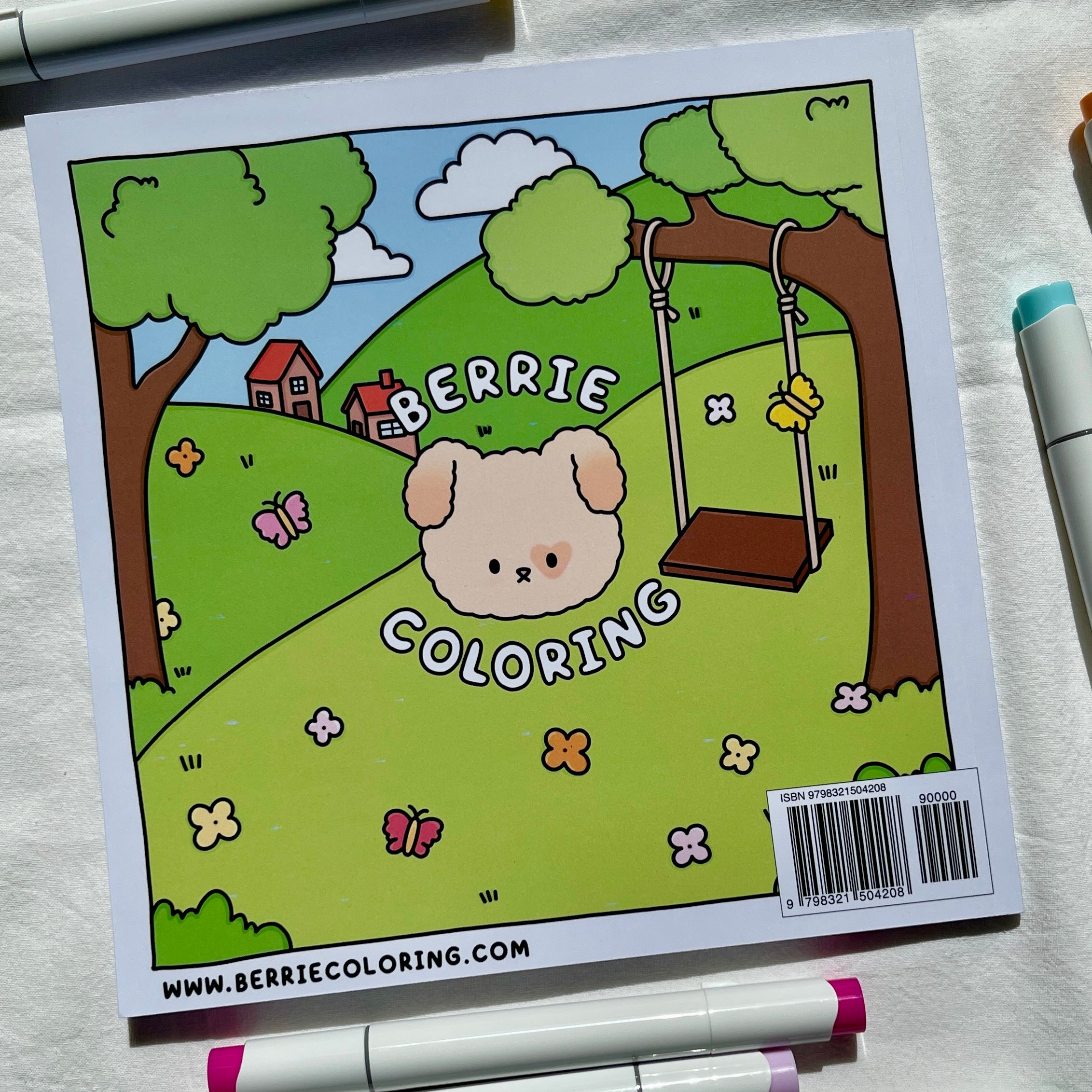 Volume 1 Coloring Book – Berrie Coloring