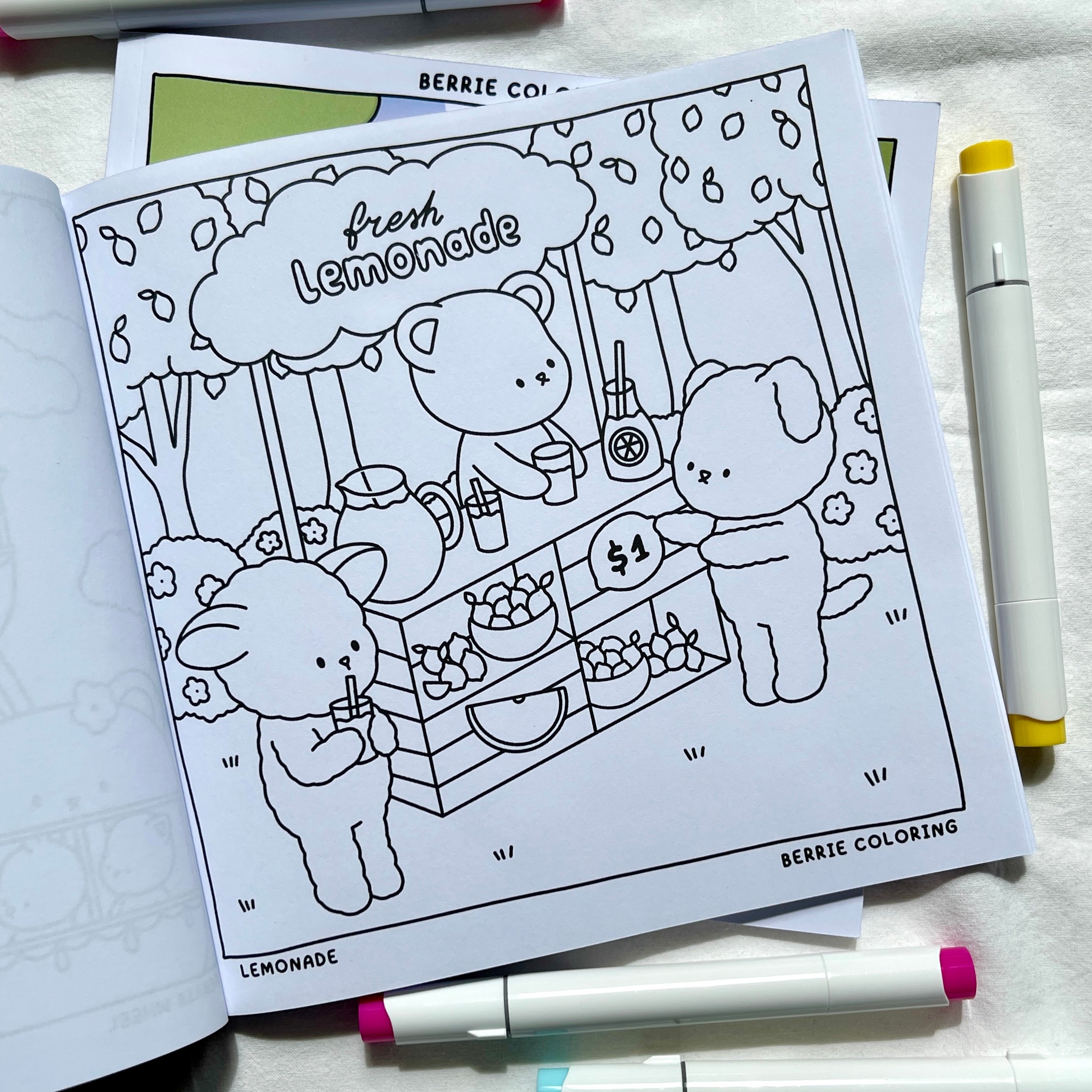 Summer Coloring Book – Berrie Coloring